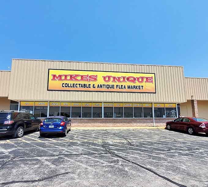 The bold yellow lettering promises exactly what's inside: truly unique collectibles you won't find anywhere else around.