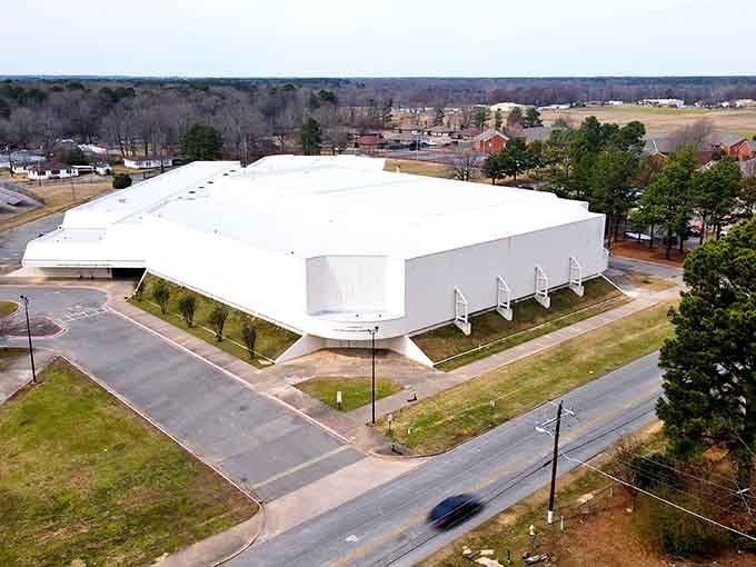 This sleek Pine Bluff facility offers recreation without recreation-sized bills - a perfect match for Social Security budgets.
