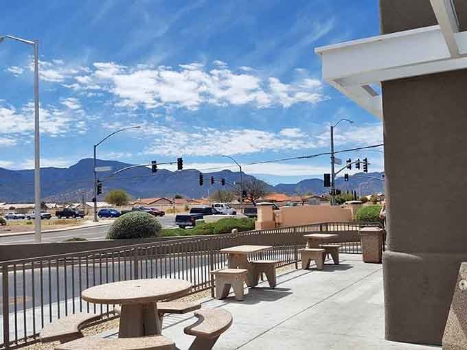Sierra Vista's mountain backdrop provides a stunning natural frame that makes every morning coffee taste a little better.