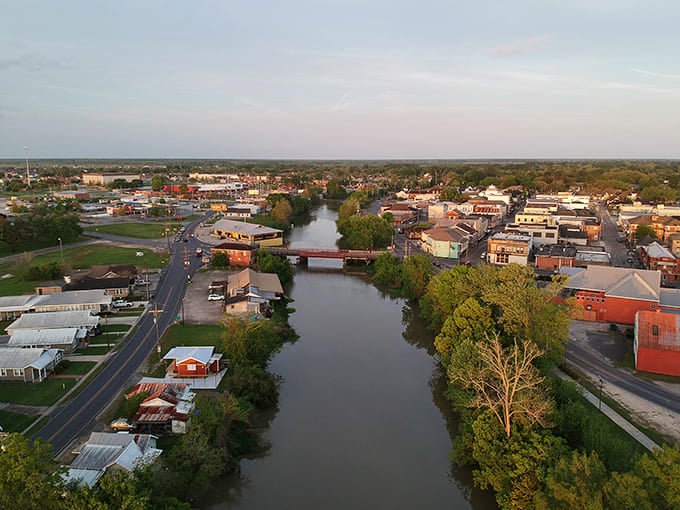 Thibodaux's peaceful waterway divides the city like nature's main street, offering affordable living with a scenic backdrop.