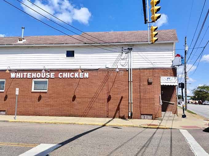 Whitehouse Chicken's no-frills exterior hides Barberton's best-kept secret—Serbian-style fried chicken worth traveling for.