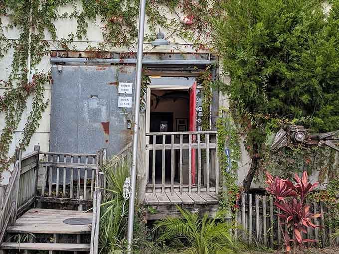 The weathered charm of this place matches the authentic coastal flavors waiting inside for you.