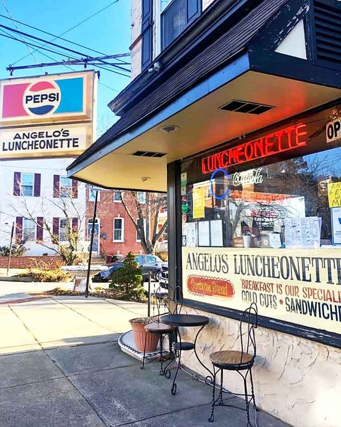 Step into this time capsule where neon signs and neighborhood charm create the perfect backdrop for exceptional eats.