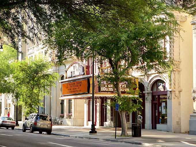 Leafy streets and classic theaters create the perfect backdrop for a life that's rich without being expensive.