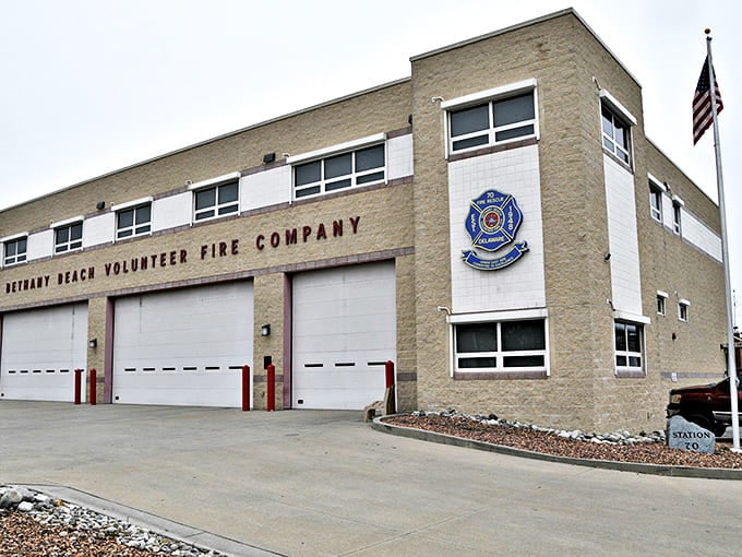 Bethany Beach's volunteer fire station stands ready&mdash;much like that friend who's always prepared with extra sunscreen and beach chairs.