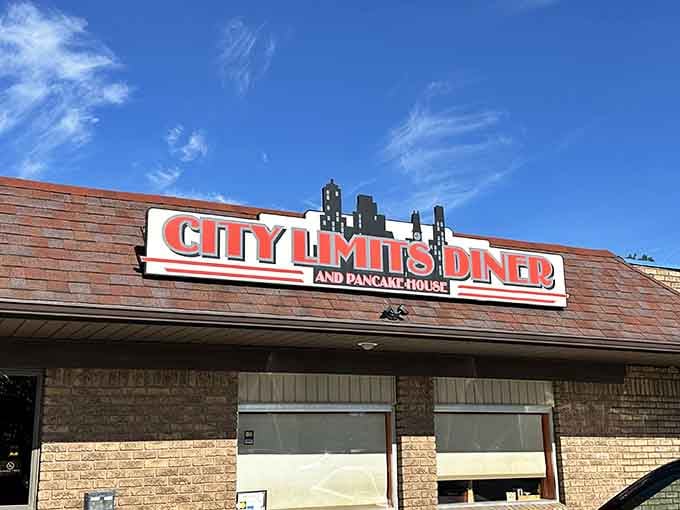 The classic brick exterior of City Limits houses breakfast dreams that locals and travelers alike make special trips for.