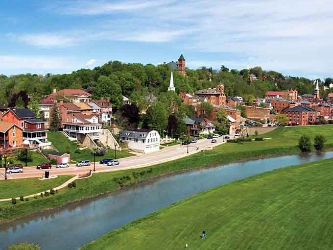 The historic downtown district proves Galena earned its reputation as one of Illinois's most beautiful and well-preserved river towns.