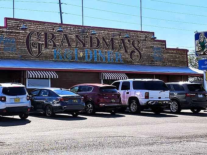 The packed parking lot at Grandma's K&I tells you everything you need to know &ndash; this place is worth the wait!