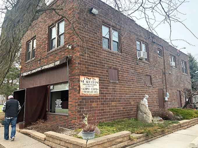 No fancy frills needed when you've been grilling perfect steaks for generations. Just a simple brick building with extraordinary flavors inside.