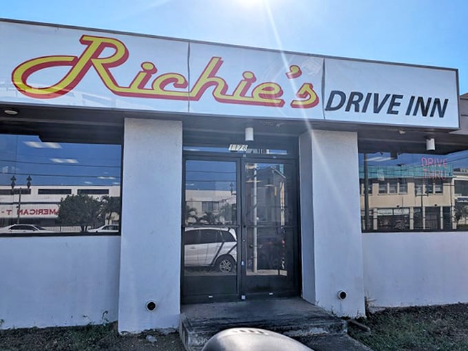 Behind these simple glass doors lies a time capsule of Hawaii's comfort food classics, served without fanfare but with plenty of flavor.
