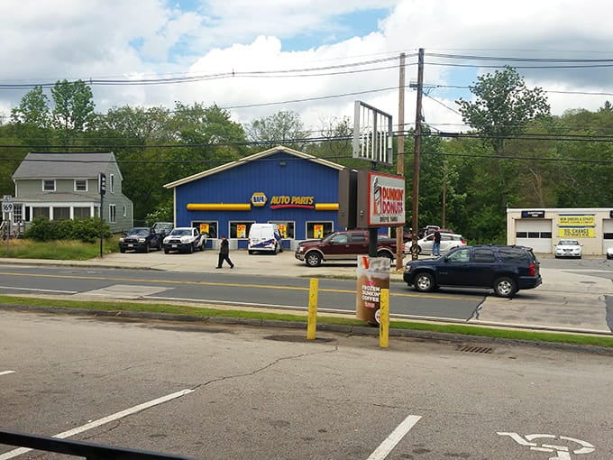 Working-class storefronts line the road, honest and unpretentious as a handshake from your neighbor.