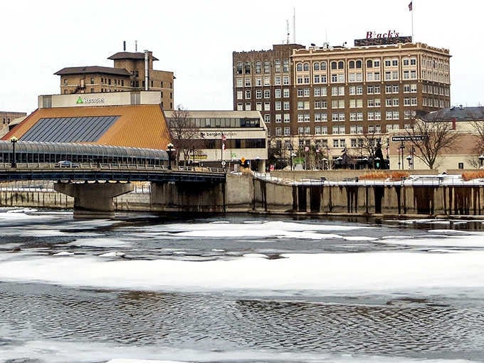 Winter transforms Waterloo's riverfront into a postcard-perfect scene. Cold temperatures, warm community, and housing prices that won't freeze your assets!