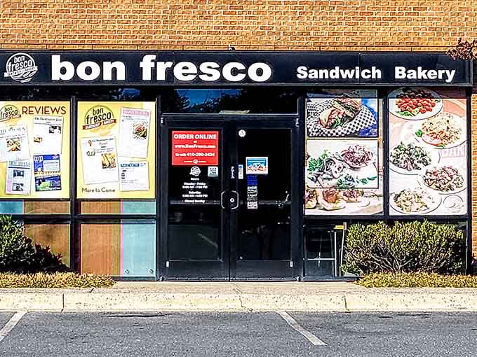 Those colorful window photos aren't just decoration &ndash; they're a delicious preview of the fresh-baked goodness awaiting you inside today.