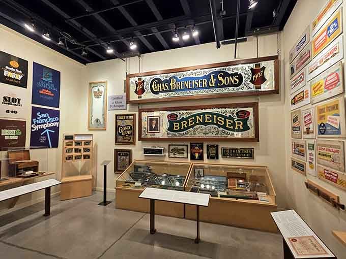 These vintage brewery signs represent a time when advertising was art and every business had its own visual identity.