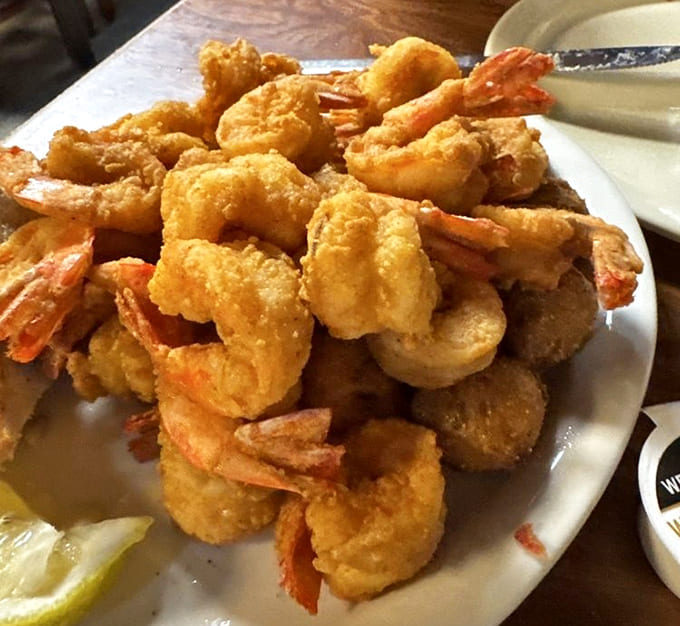 These beautifully battered shrimp are so fresh and perfectly fried, they'll make you forget every disappointing seafood experience you've ever had.