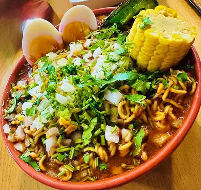 Birria ramen: where Mexican slow-cooked beef meets Japanese noodle tradition. This cross-cultural masterpiece proves that food borders are meant to be crossed.