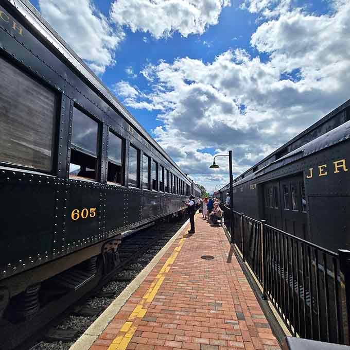 The platform where modern life pauses and you remember what it felt like to actually anticipate a journey.