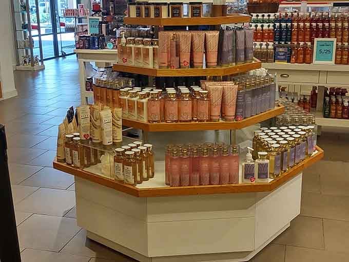 The fragrance counter&mdash;where you can smell expensive without having to be expensive. Those little bottles contain liquid confidence.