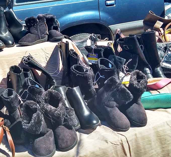 Boot bonanza! From practical to fashionable, these pre-loved footwear options are just waiting for their second act on new feet.
