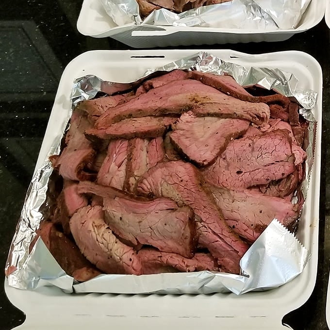 Perfectly smoked meat with that ideal pink smoke ring. This isn't just food&mdash;it's edible evidence of patience and craftsmanship.