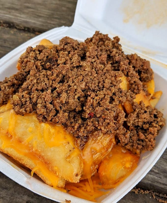 When chili meets cheese meets fries, beautiful things happen that your cardiologist doesn't need to know about.