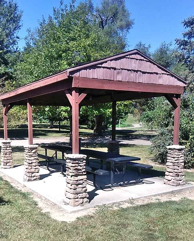 Perfect picnic spot where the only thing you need to worry about is whether you brought enough snacks.