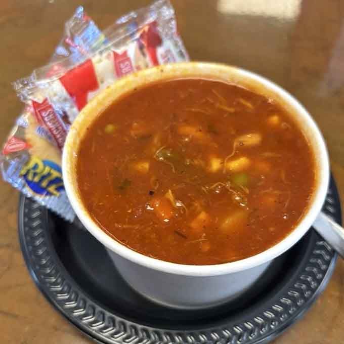 This crab soup is what happens when the Chesapeake Bay decides to give you a warm hug.