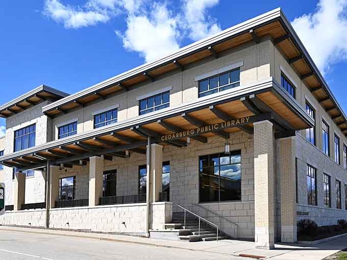 A library that looks like it belongs in a design magazine &ndash; because even book lovers deserve beautiful spaces.