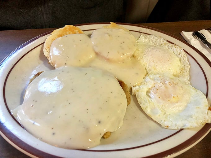 Chicken fried steak so generously portioned, you'll need a strategy and possibly a nap afterward.
