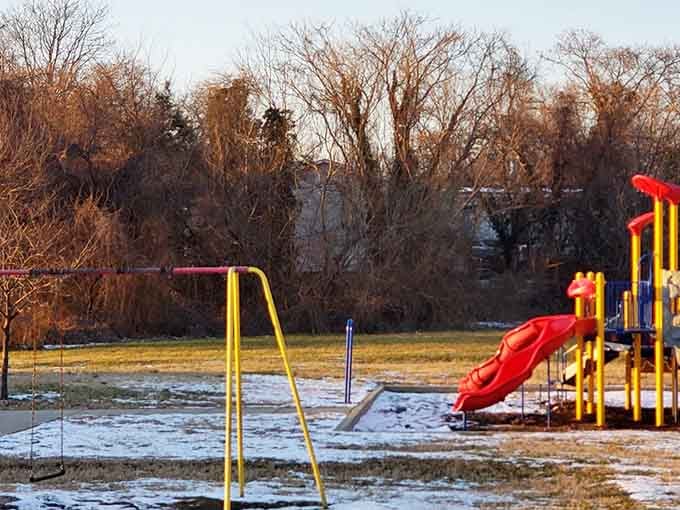 Even the playgrounds here sit on ground that's witnessed more history than most cities will ever know.
