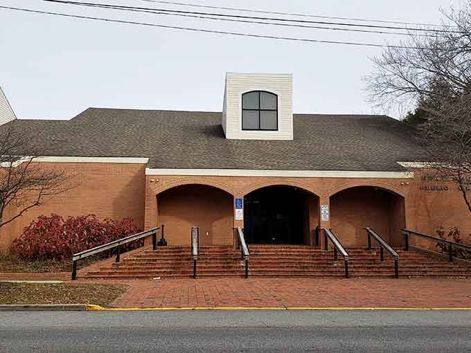 A library that serves the community without looking like it was designed by committee.