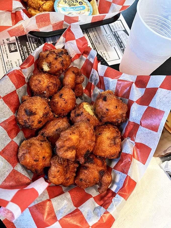 These clam cakes aren't just fried dough with clams &ndash; they're edible Rhode Island postcards, crispy on the outside, tender within, and worth every napkin.