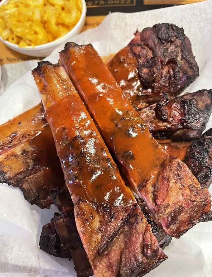 Half rack or full commitment? Either way, you're looking at ribs that'll haunt your dreams in the best way.