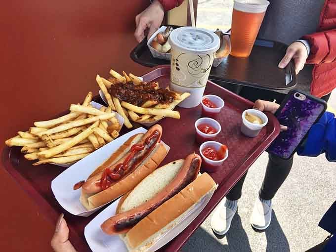 Those perfectly griddled franks nestled in soft buns are basically the comfort food equivalent of a warm hug from an old friend.