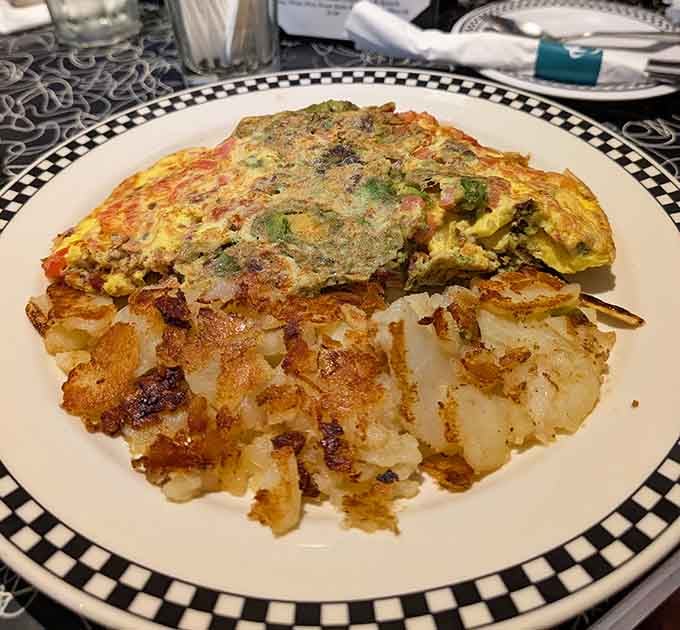 This Western omelet with golden home fries is the breakfast equivalent of winning the lottery—except you can have this jackpot every morning.