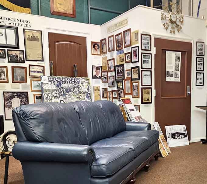 History isn't just displayed here—it's lovingly preserved in photographs and memorabilia that tell Thomasville's unique story.