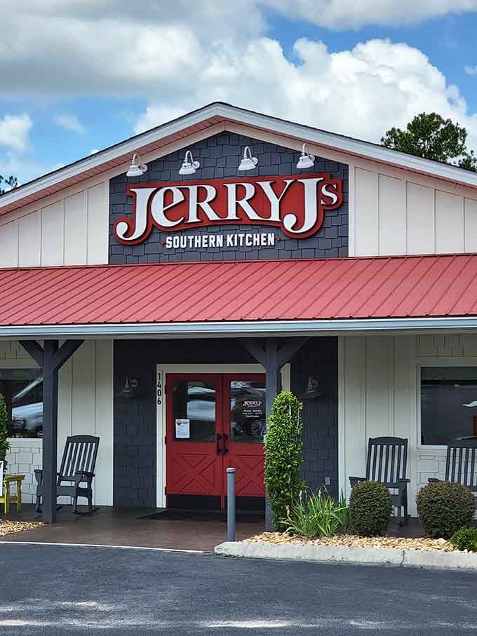 Jerry J's Southern Kitchen promises comfort food that hugs your soul. Grandma would approve of both the cooking and the reasonable check.