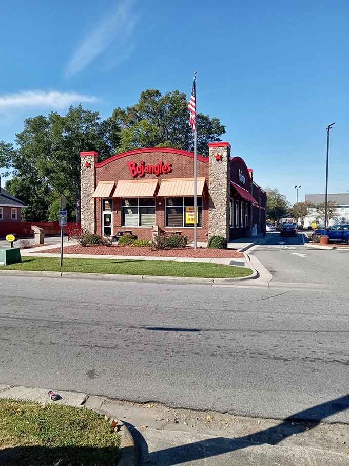 Even chain restaurants feel more welcoming here, where familiar comfort food comes without the big-city attitude or prices.