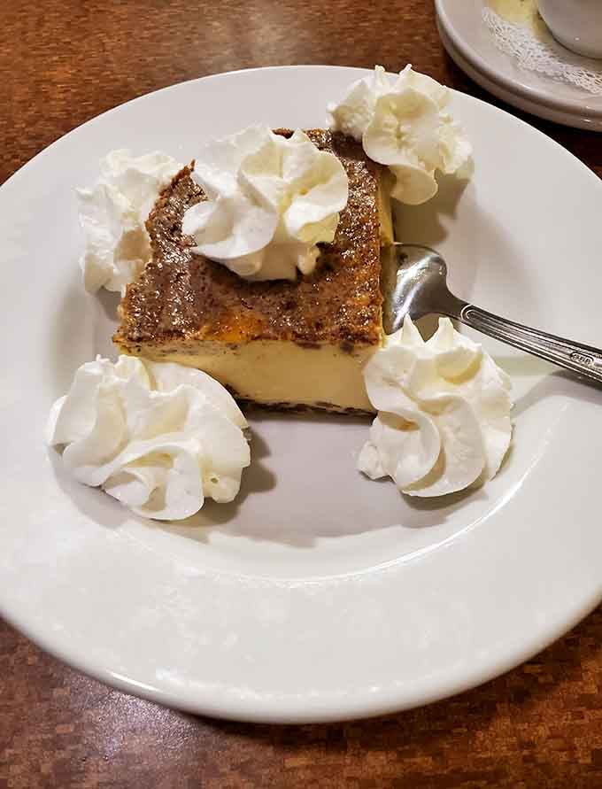 Squash pie topped with whipped cream clouds makes you wonder why pumpkin gets all the holiday glory when squash is right there.