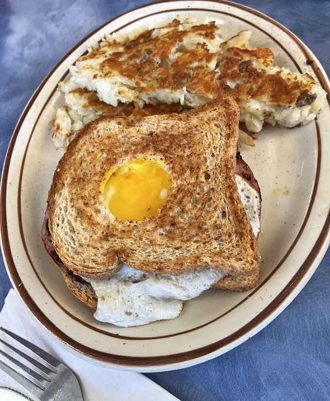 The "One Eyed Jack" proves that sometimes the best ideas involve cutting holes in perfectly good toast.