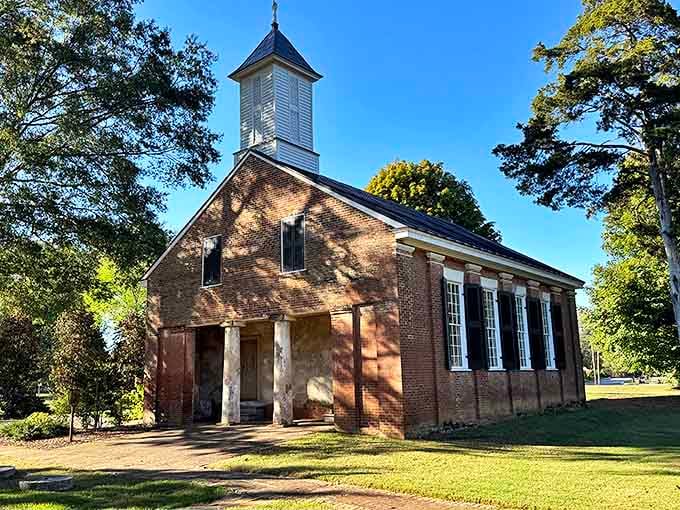The Brick Church has been helping folks get right with the Lord since 1839. Those walls have heard more confessions than a celebrity publicist.