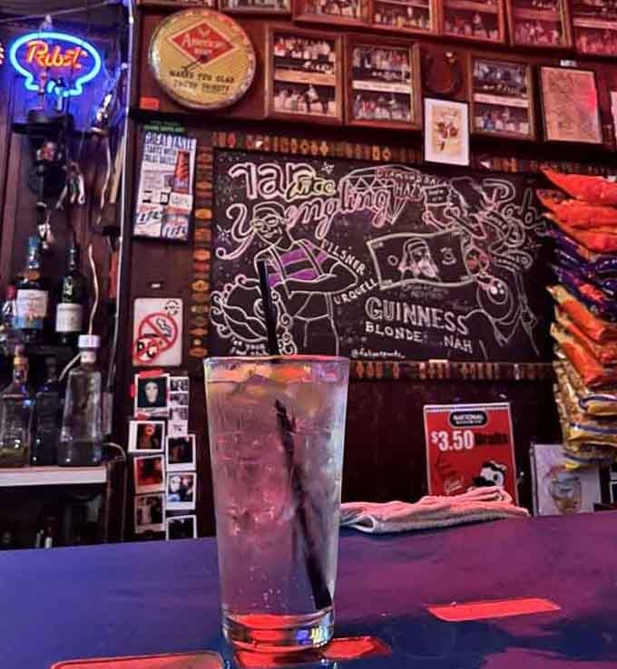 Sometimes the simplest pleasures, a cold drink and a wild view, are exactly what the doctor ordered for happiness.