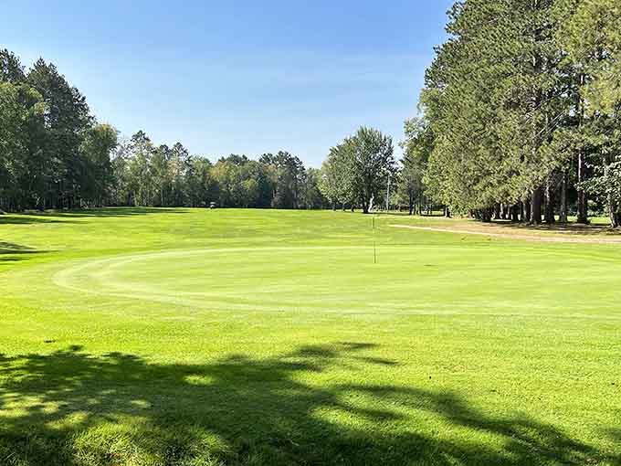Eveleth Municipal Golf Course presents a perfect excuse to chase little white balls through pristine northern Minnesota scenery while pretending it's exercise.