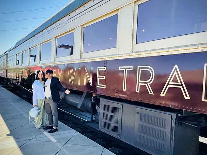 All aboard for what might be the only train ride where arriving fashionably late is actually encouraged.