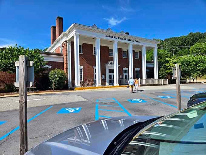 The visitor center is your gateway to geological greatness, and trust me, you'll want to start here.
