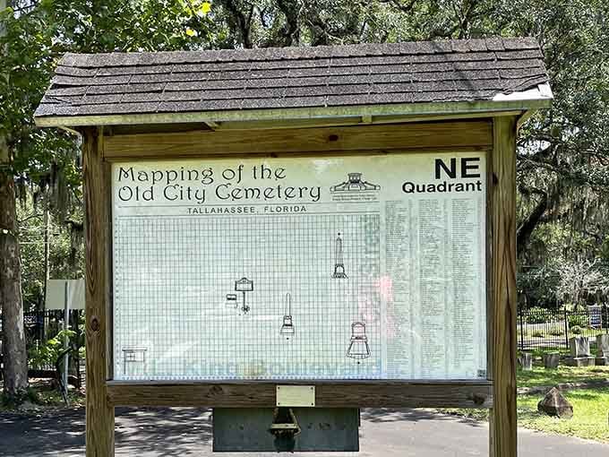 Even cemeteries need GPS these days, though getting lost here is half the adventure of discovery.