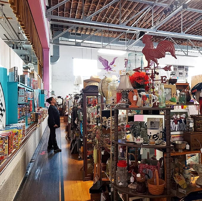 Lost in the best possible way, surrounded by decades of American life waiting to come home with you.