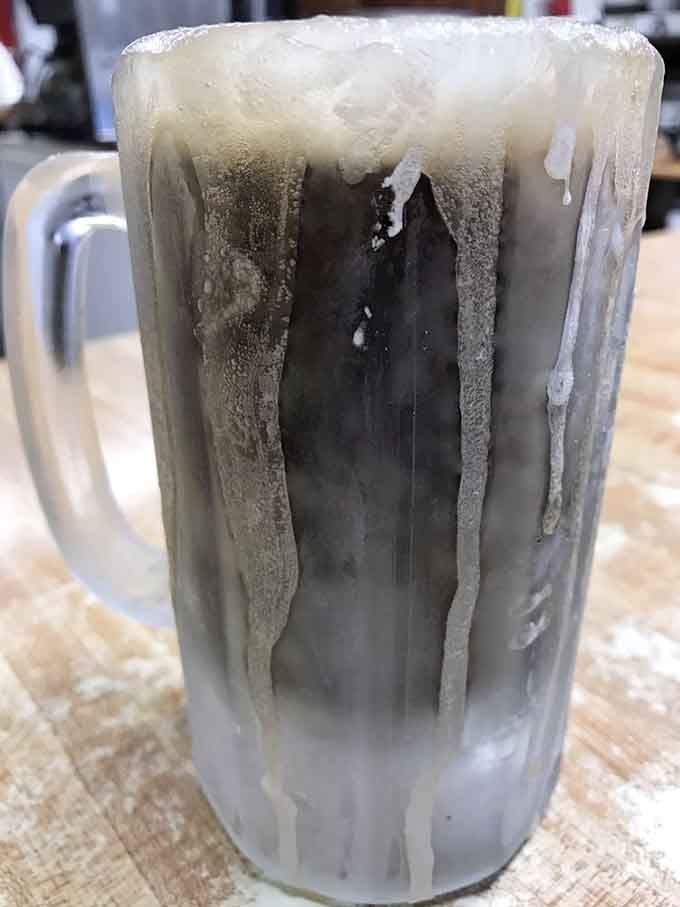 When your root beer float threatens to overflow like Mount Vesuvius, you know they didn't skimp on the good stuff.