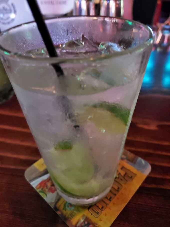 A perfectly muddled cocktail that proves dive bars can mix drinks just as well as those fancy establishments downtown.