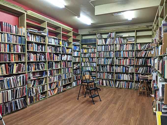 When they say massive selection, they mean it: ladders required, self-control optional, afternoon plans officially canceled.